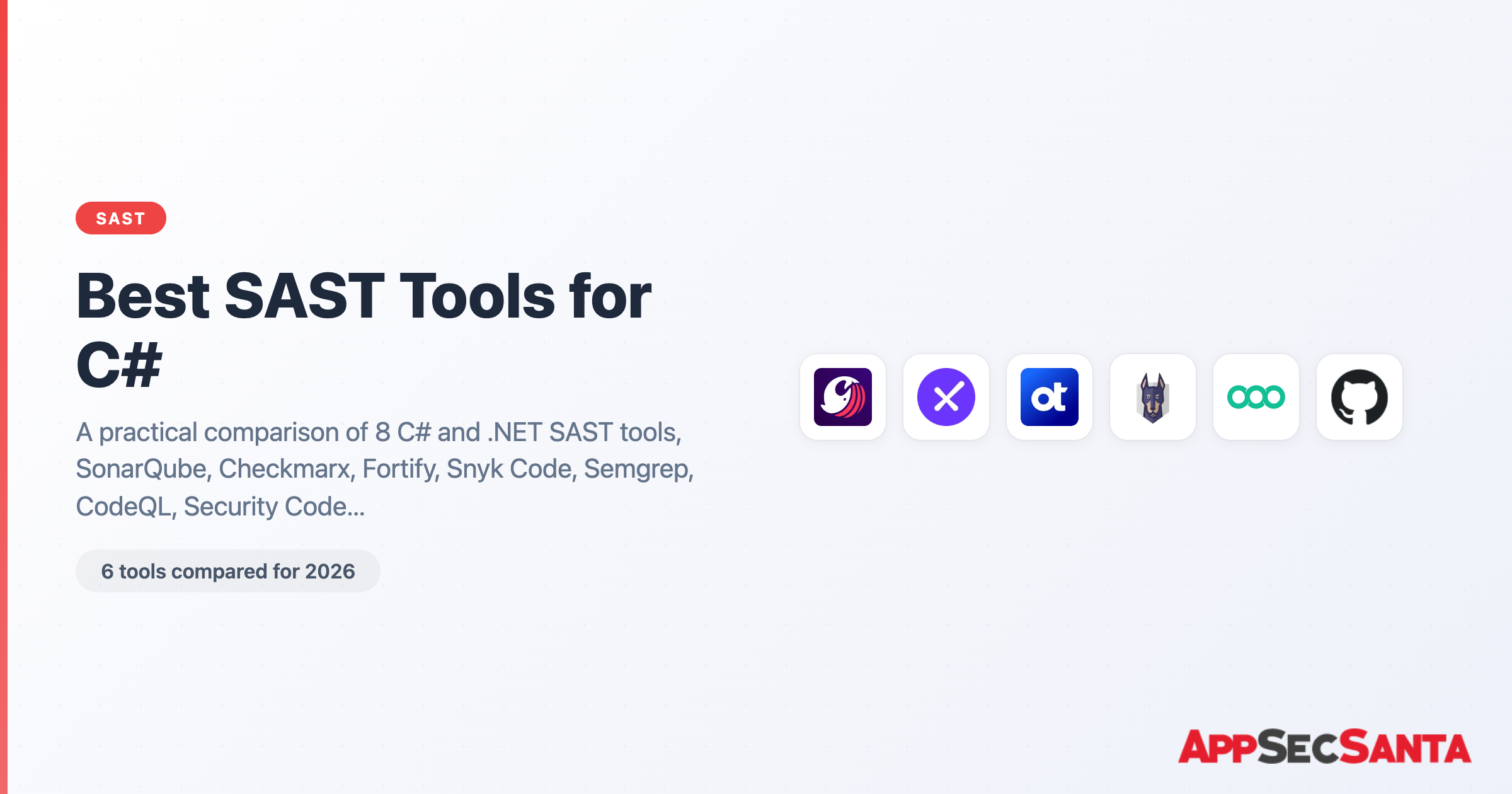 Best SAST Tools for C# (2026) | AppSec Santa