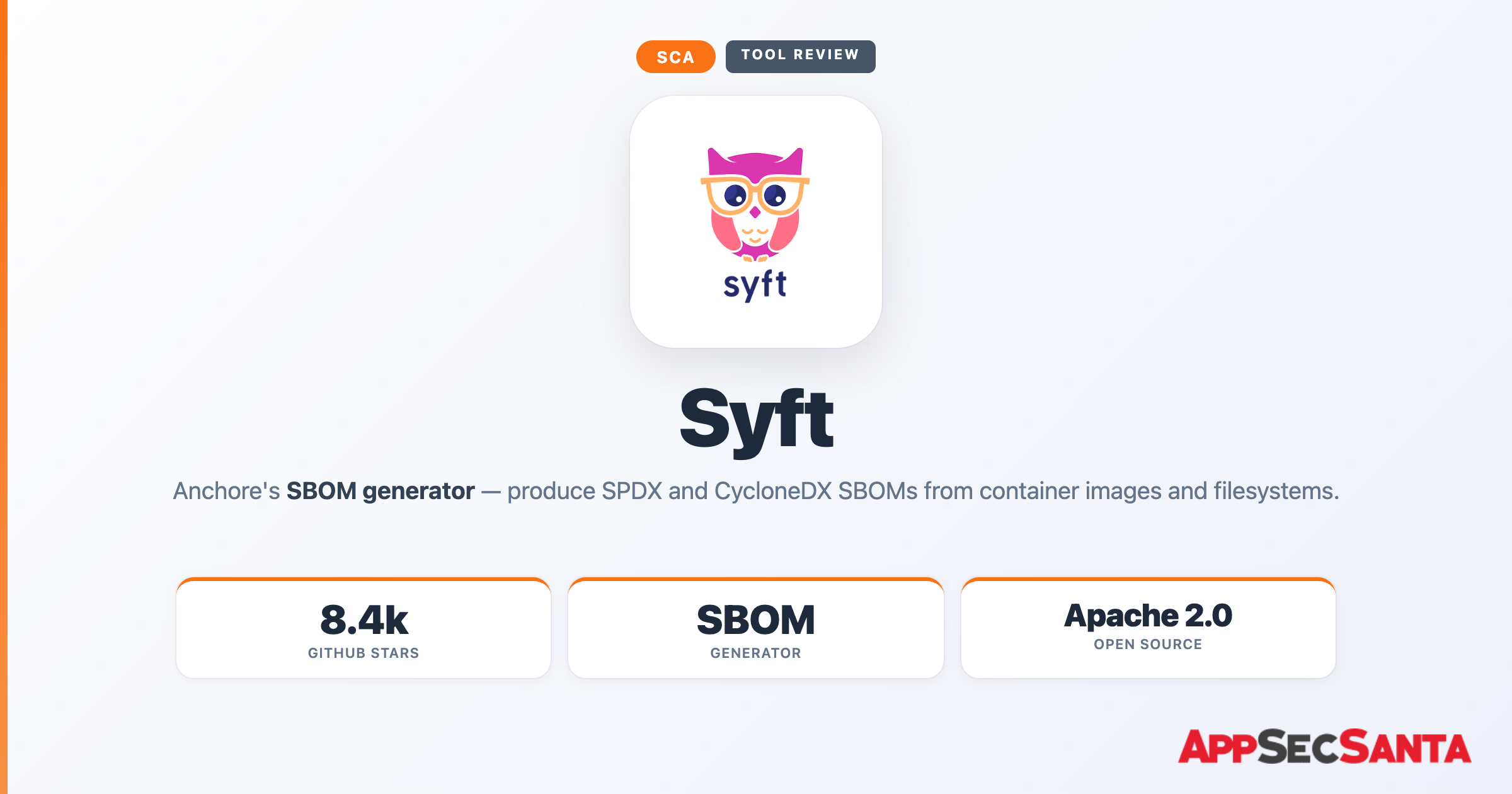 Syft 2026: Anchore's SBOM Generator (8.4k Stars)